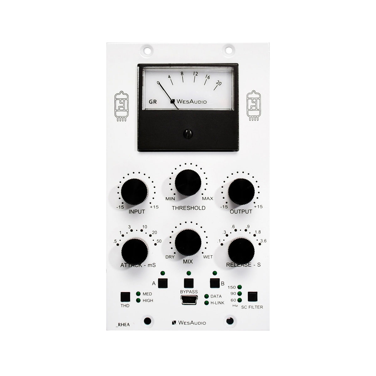 WesAudio RHEA NG500 500 Series Stereo Vari-Mu Tube Compressor