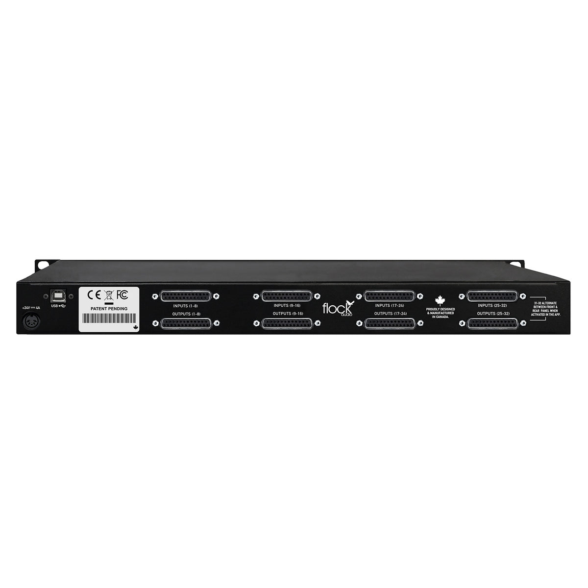 Flock Audio Patch 64-point Digitally Controlled Analog Patchbay