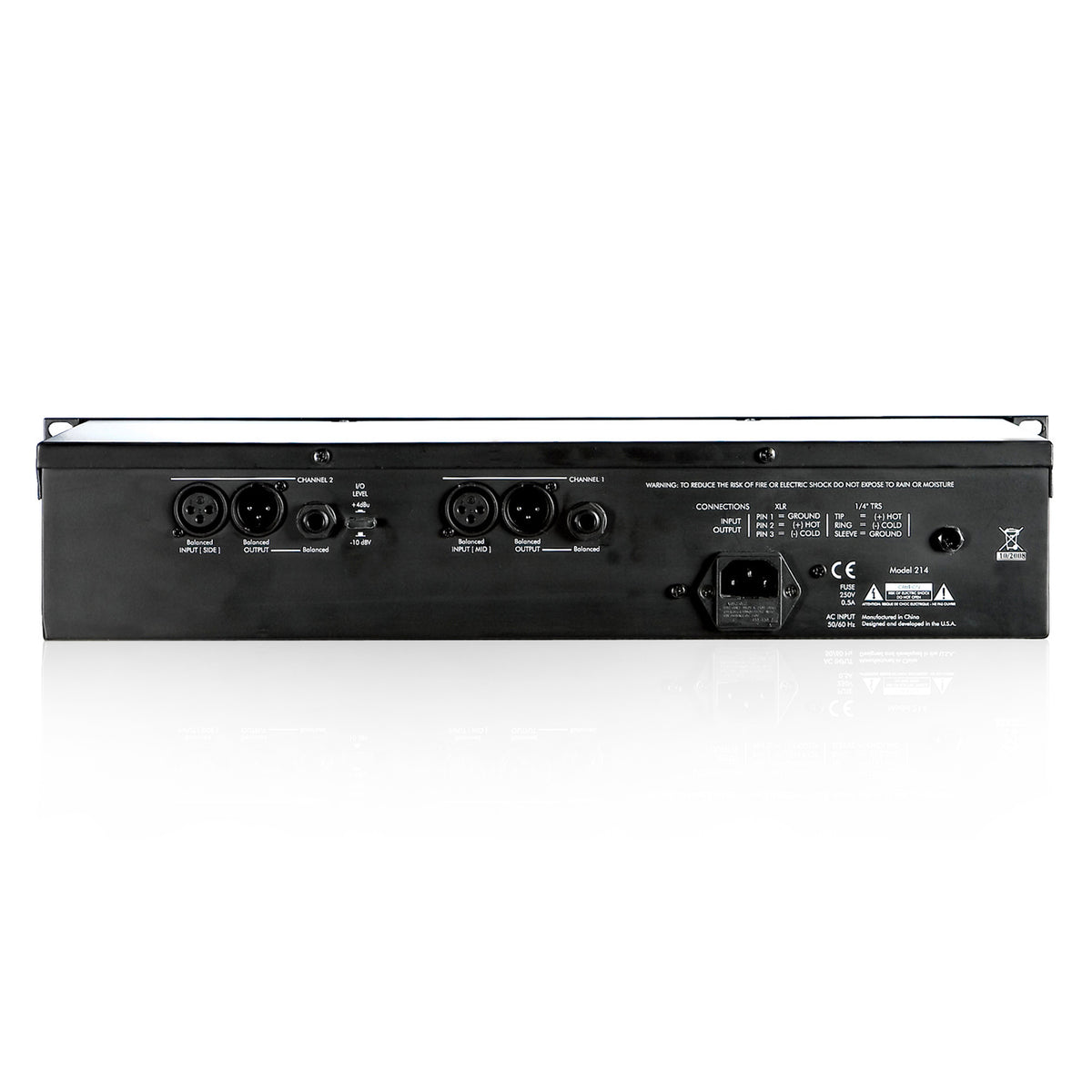 ART Pro MPA II 2-channel Tube Microphone Preamp