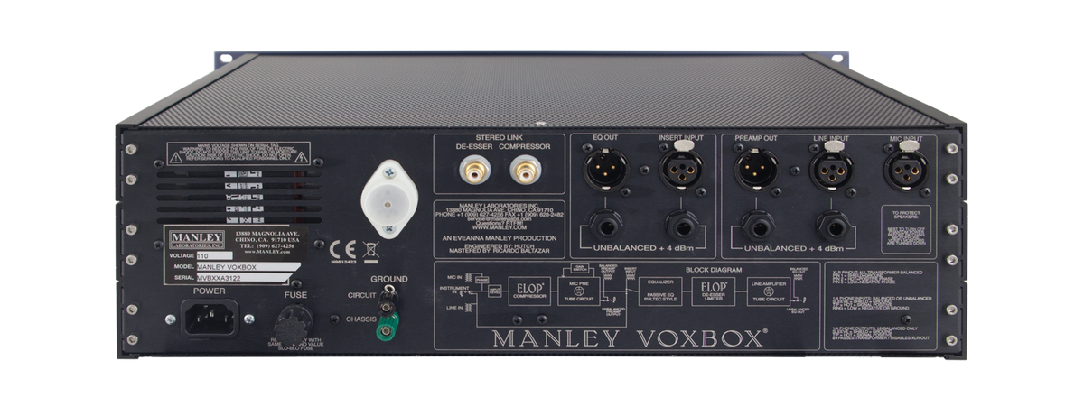 Manley VOXBOX Tube Channel Strip